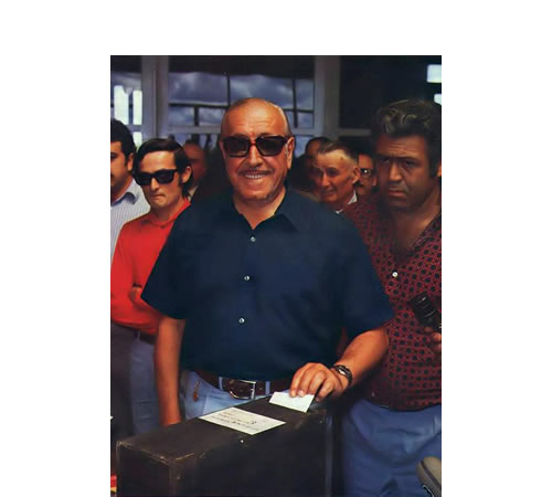 Civiles y militares - Presidencia de Hector J. Cámpora - Año 1973