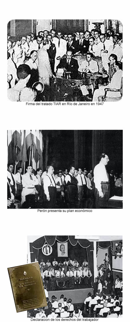 Historia Argentina - El peronismo - Primera presidencia de Perón - Año 1947